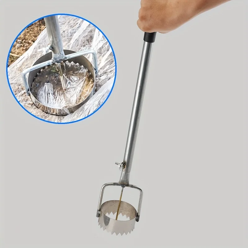 Durable Greenhouse Film Punch Tool – Kens Backyard