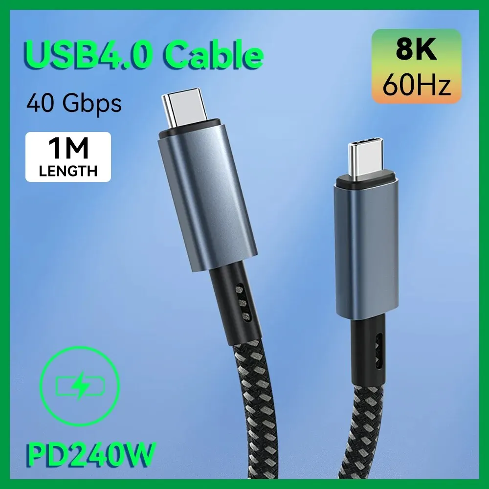 USB4-Cable-40Gbps-PD240W-Thunderbolt-4-Type-C-Fast-Charging-Cable ...