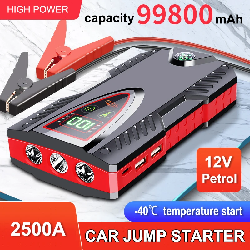 Carro-port-til-Jump-Starter-Power-Bank-Emerg-ncia-Starter-Battery ...