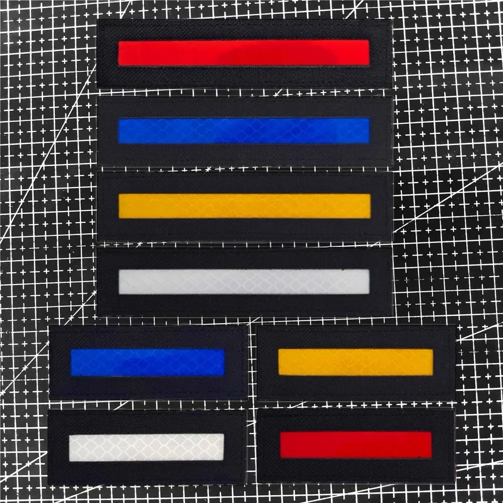 IR-Reflective-Strip-Morale-Badge-Backpack-Tactical-Sticker-Luminous-Eye ...