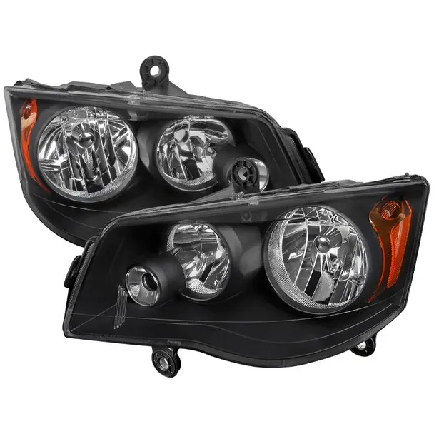 Black-Auto-headlamp-for-08-16-CHRYSLER-TOWN-COUNTRY-HEADLAMP-11-17 ...