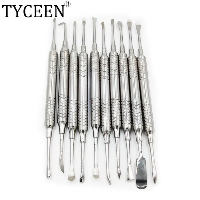 10pcs-Dental-Periosteal-Separator-Instrument-Set-Implant-Flap-Turner ...
