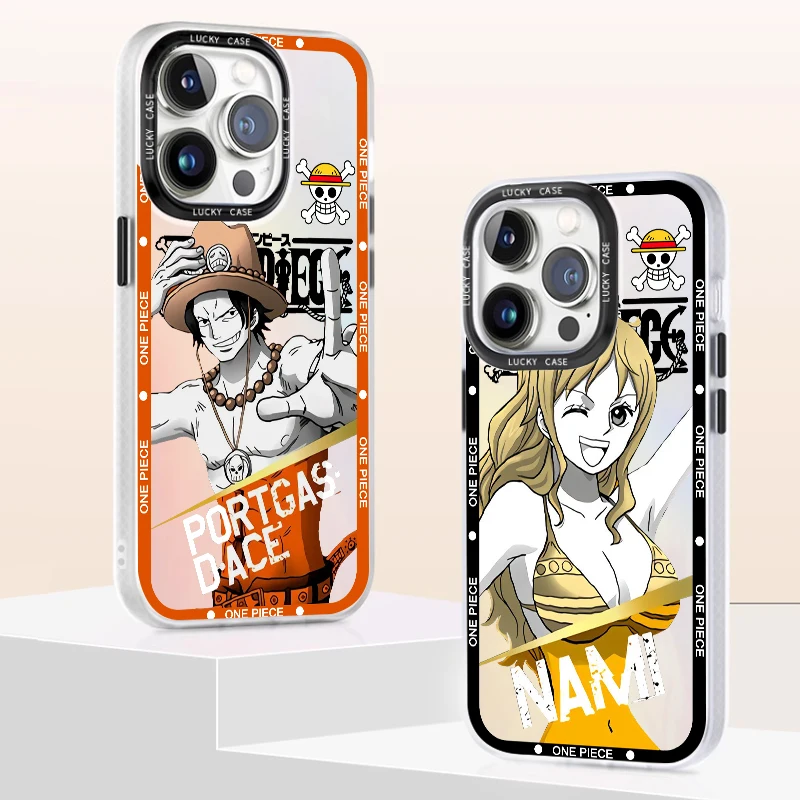 One Piece Nami Usopp Cute Phone Case For Apple iPhone 15 14 13 12 11 XS ...