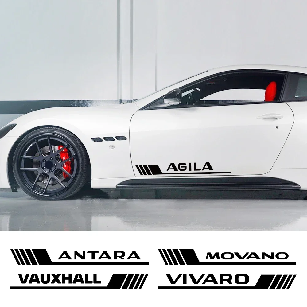 For-Opel-Vauxhall-Vivaro-Antara-Agila-Movano-VXR8-Car-Waist-Line-Decor ...