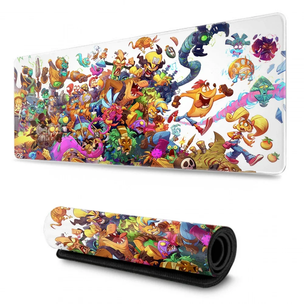 Anime-Large-Crash-Bandicoot-4-Mause-Pad-Pc-Gaming-Accessories-Desk-Mat ...