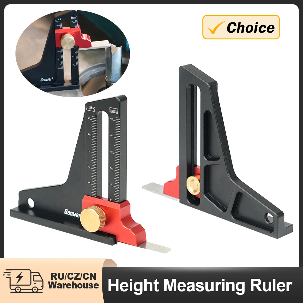 Ganwei-Aluminum-Alloy-Height-Gauge-Dual-Scales-Home-DIY-Woodworking-Height-Measurement-Tool ...