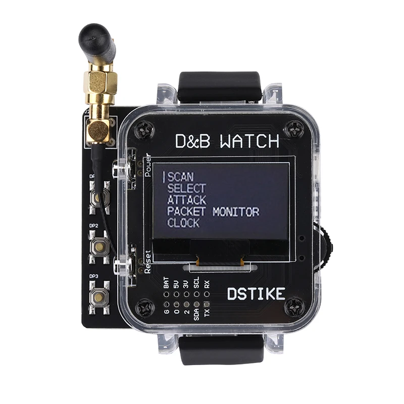 New-DSTIKE-Watch-V4-D-B-Watch-WiFi-Deauther-Bad-USB-Watch-ESP8266 ...