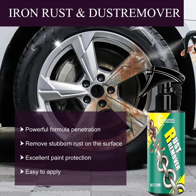 Can Metal Polish Spray - Chrome Finish Rust Removal & Polishing Spray ...