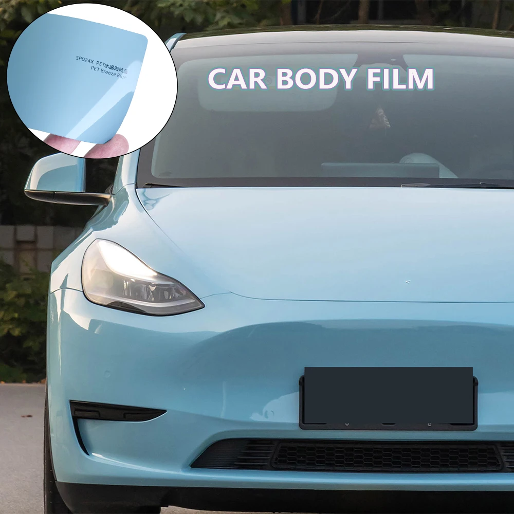 Glossy-Blue-Car-Wrap-Vinyl-Sheet-Roll-Gloss-PET-Car-Truck-Body-Vehicle ...