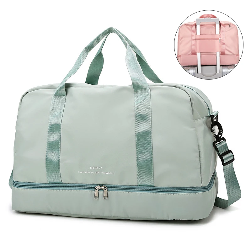 Women-Gym-Bags-Nylon-Fitness-Handbag-Red-Training-Shoulder-Tote-Tas-Sac ...