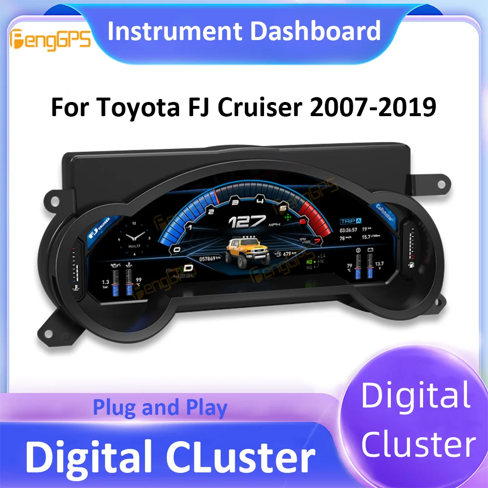 Car-Screen-Original-Digital-Cluster-For-Toyota-FJ-Cruiser-2007-2019 ...
