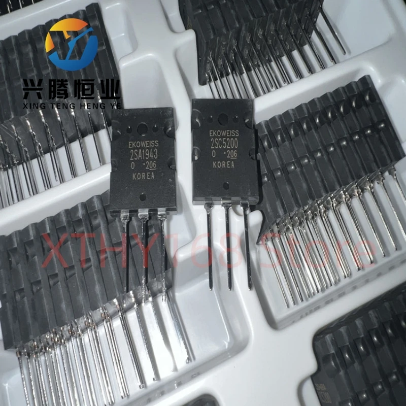 5Pair-lot-2SA1943-2SA1943-O-2SC5200-2SC5200-O-TO-3PL-Silicon-NPN-PNP ...