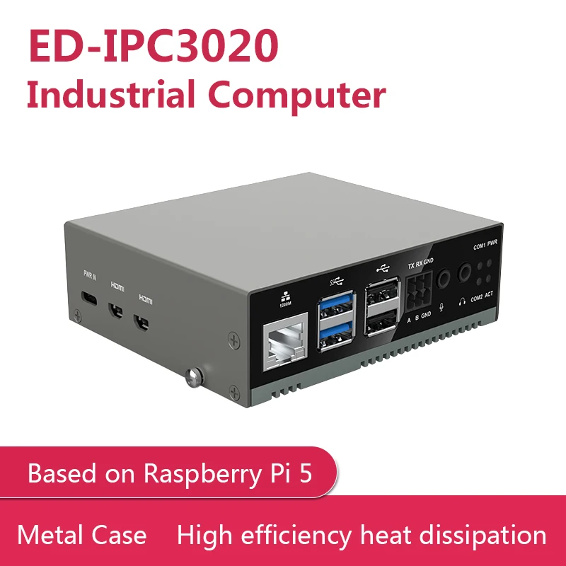 ED-IPC3020-High-Performance-Industrial-Computer-Based-on-Raspberry-Pi5-Metal-Case-With-High ...