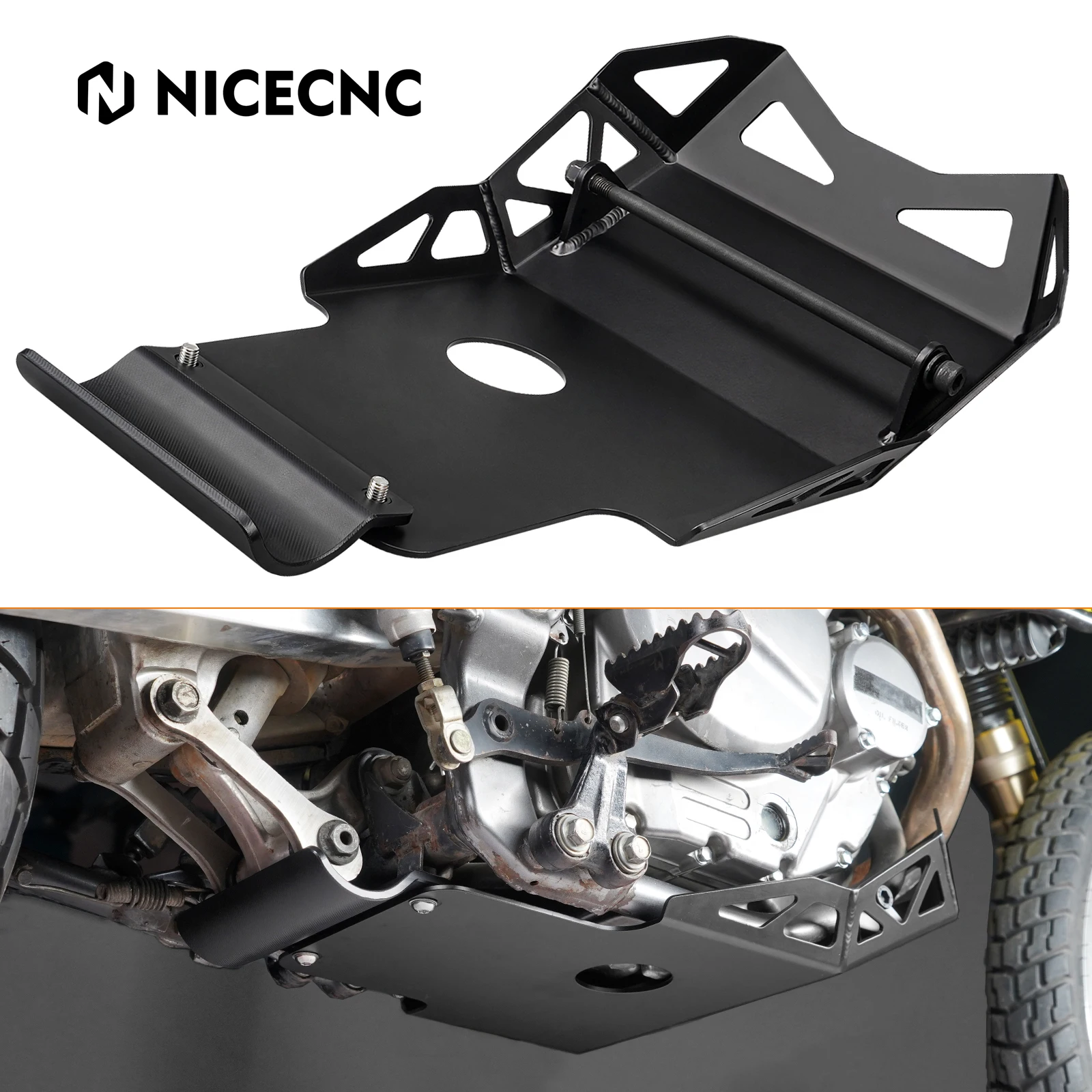 Motorcycle Engine Guard Protector Bash Plate for Suzuki DR650 DR 650 S ...