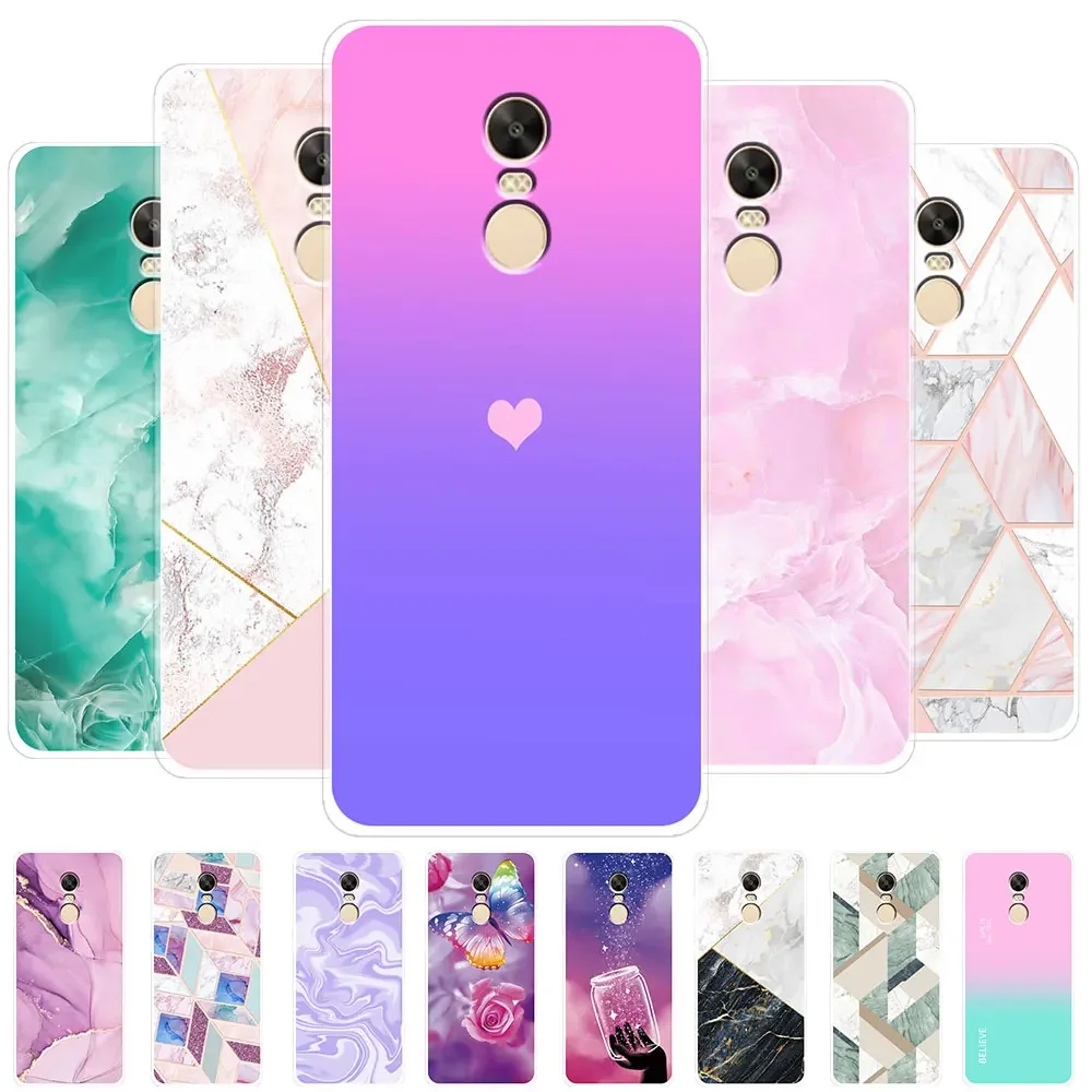Silicone-Case-For-Xiaomi-Redmi-Note-4-Global-Version-Cover-Redmi-4X ...