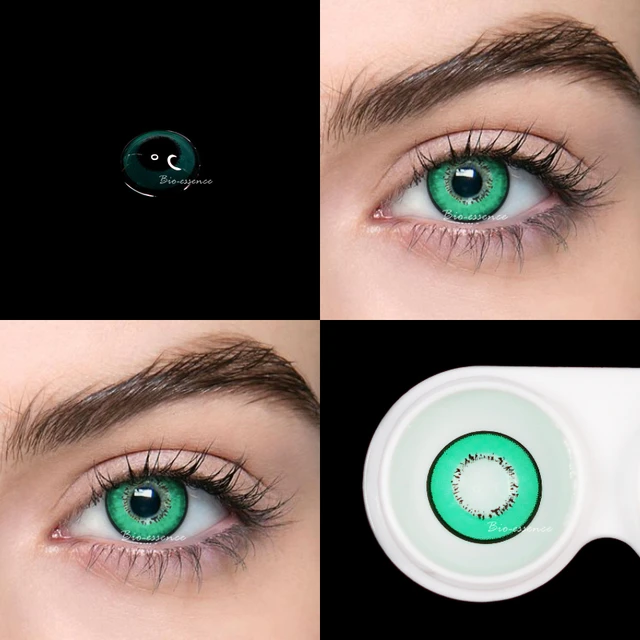 UYAAI 1 Pair Cosplay Contact Lenses For Eyes Anime Cosplay Colorful ...