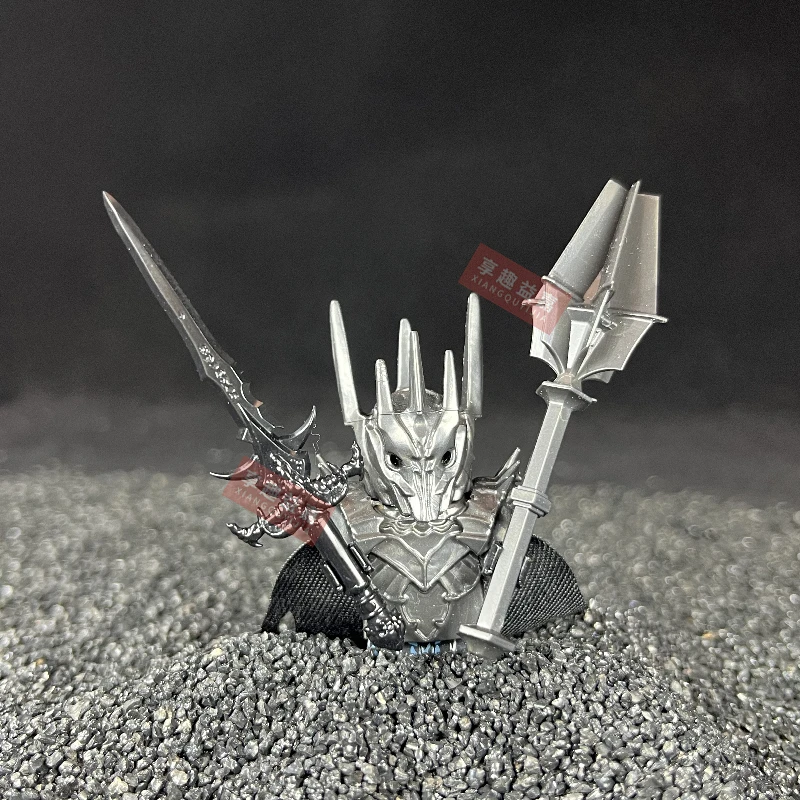 Medieval-Building-Blocks-Dwarf-Mini-Sauron-Saruman-Assembly-Action ...