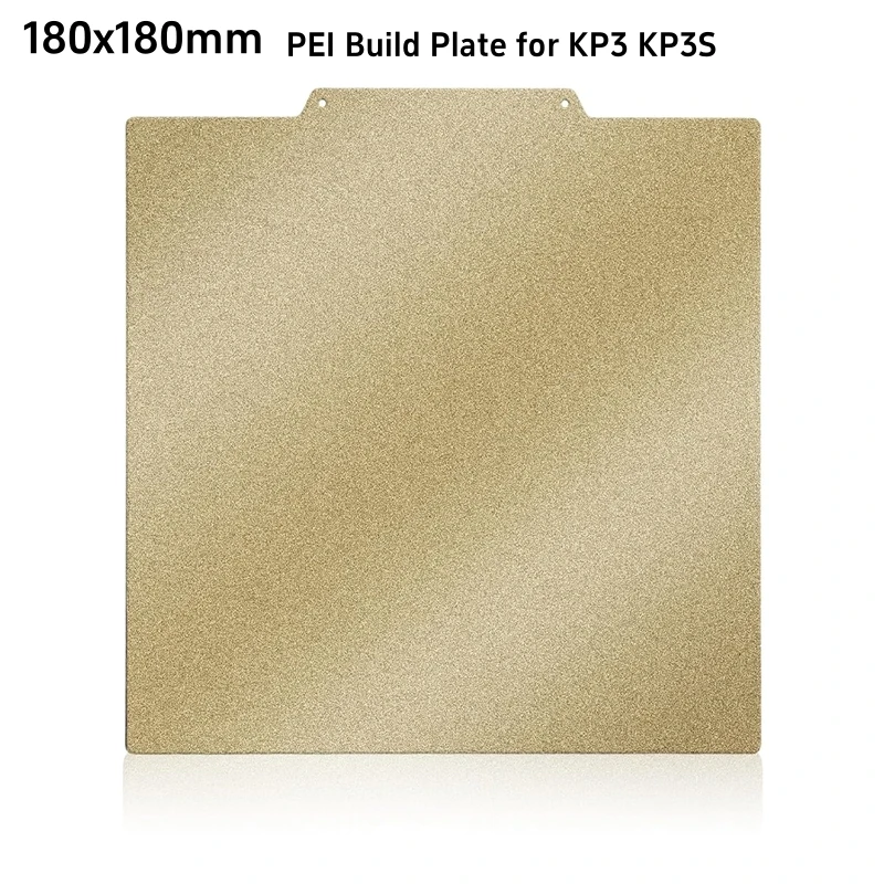 PEI Build Plate KP3 KP3S 180x180mm Double Sided Textured Steel Sheet ...