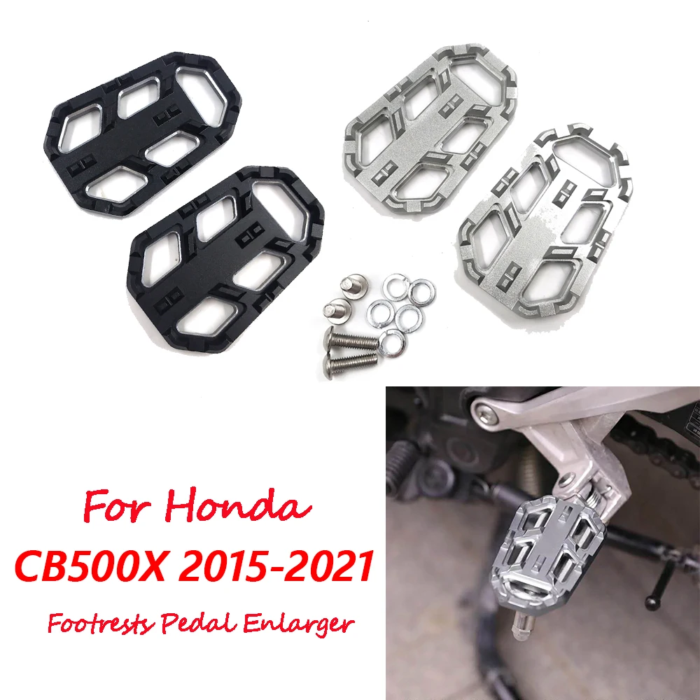 Motorcycle Foot Peg Pedal Footrest Extension Footpeg Enlarger For Honda ...