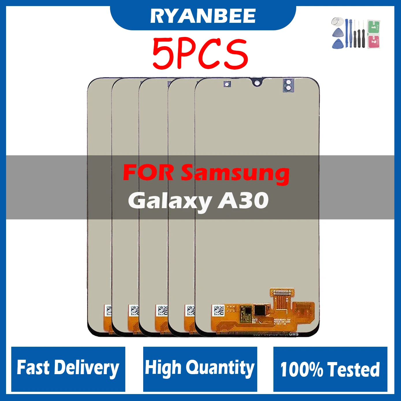5Pcs-Lot-AAA-LCD-For-Samsung-Galaxy-A30-A305-DS-A305F-Display-Screen-with-Frame-LCD.jpg
