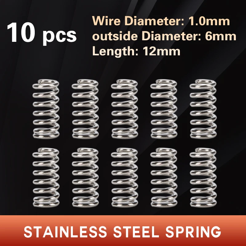 10pcs-3D-printer-accessory-extruder-strong-spring-for-Extruder-V1-5 ...