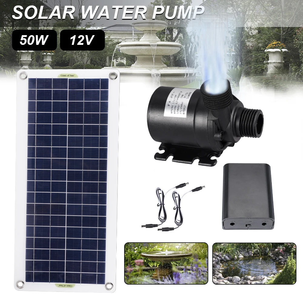 50W-800L-H-Brushless-Solar-Water-Pump-Single-Crystal-Silicon-Ultra ...