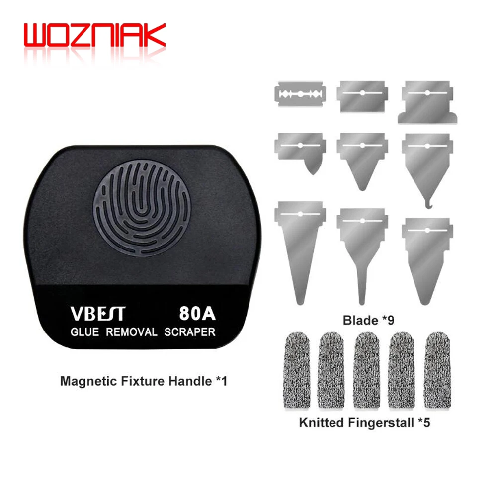 Best-VBST-80B-Glue-Removal-Scraper-Magnetic-Double-Sided-Blade-Fixture ...