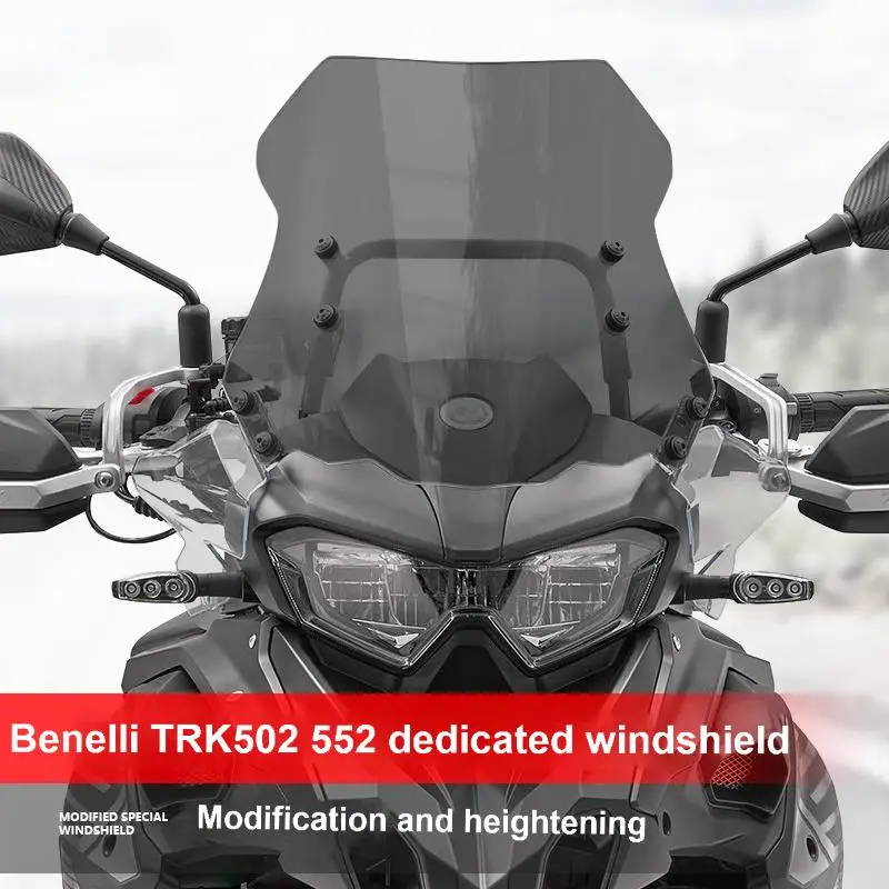 Benelli TRK502 TRK502X TRK 502 502X 552 552X TRK552X 오토바이 윈드 스크린 더블 버블 ...