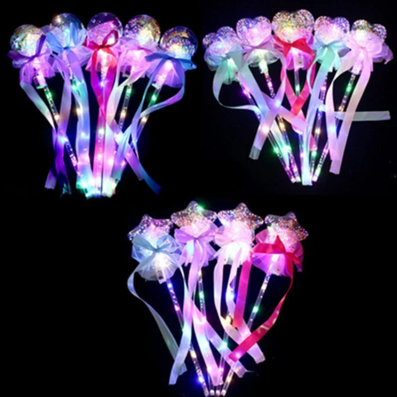 LED-Luminous-Star-Bar-Love-Bobo-Bat-Magic-Fairy-Stick-Children-s-Flash ...