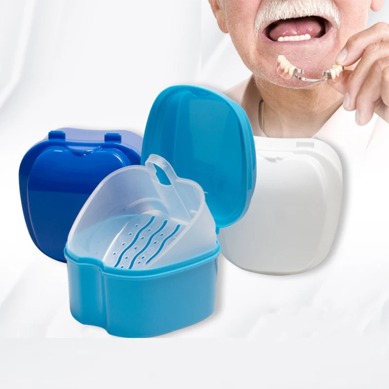 Denture-Case-Apple-Tooth-Case-Plastic-Denture-Case-Molar-Sleeve-Case ...