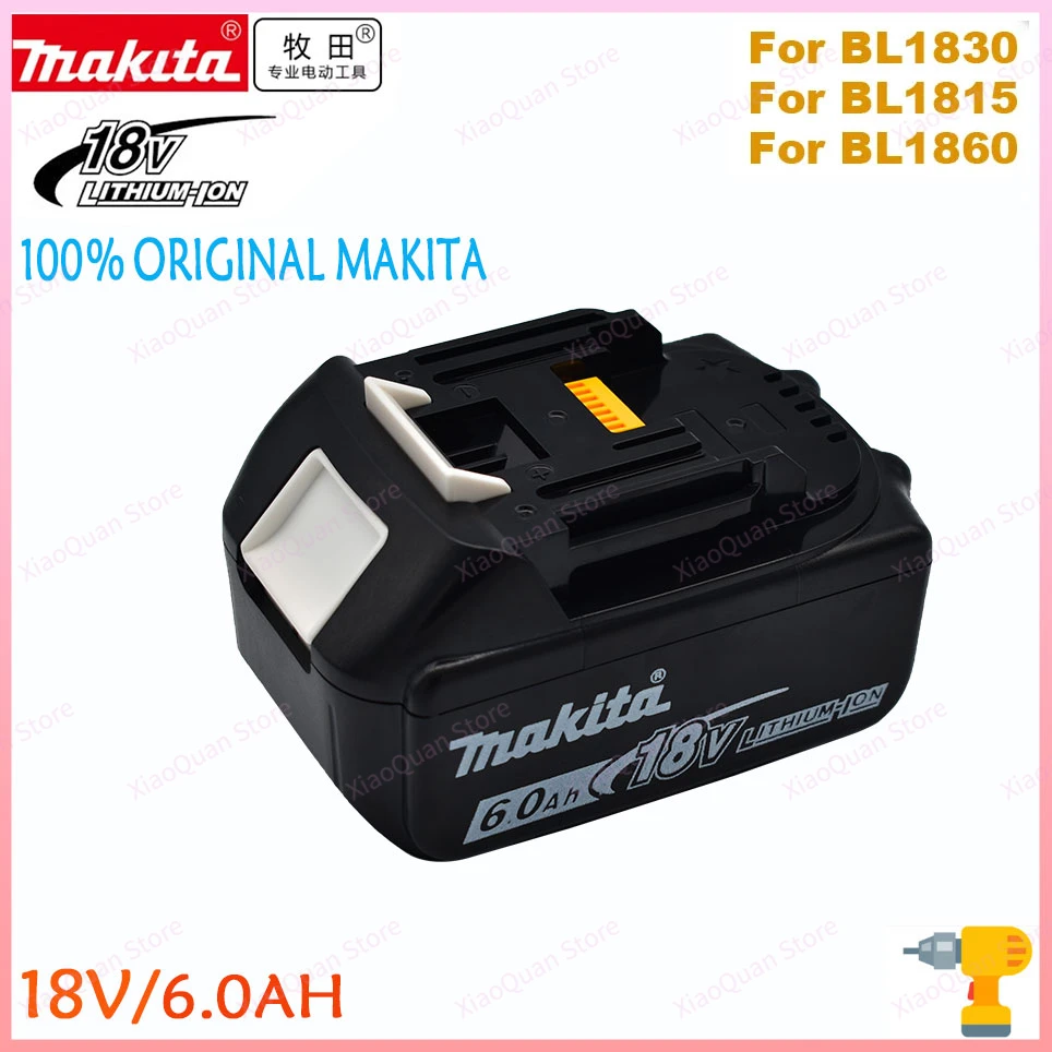 Makita-100-Original-Rechargeable-Power-Tool-Battery-Replaceable-LED ...