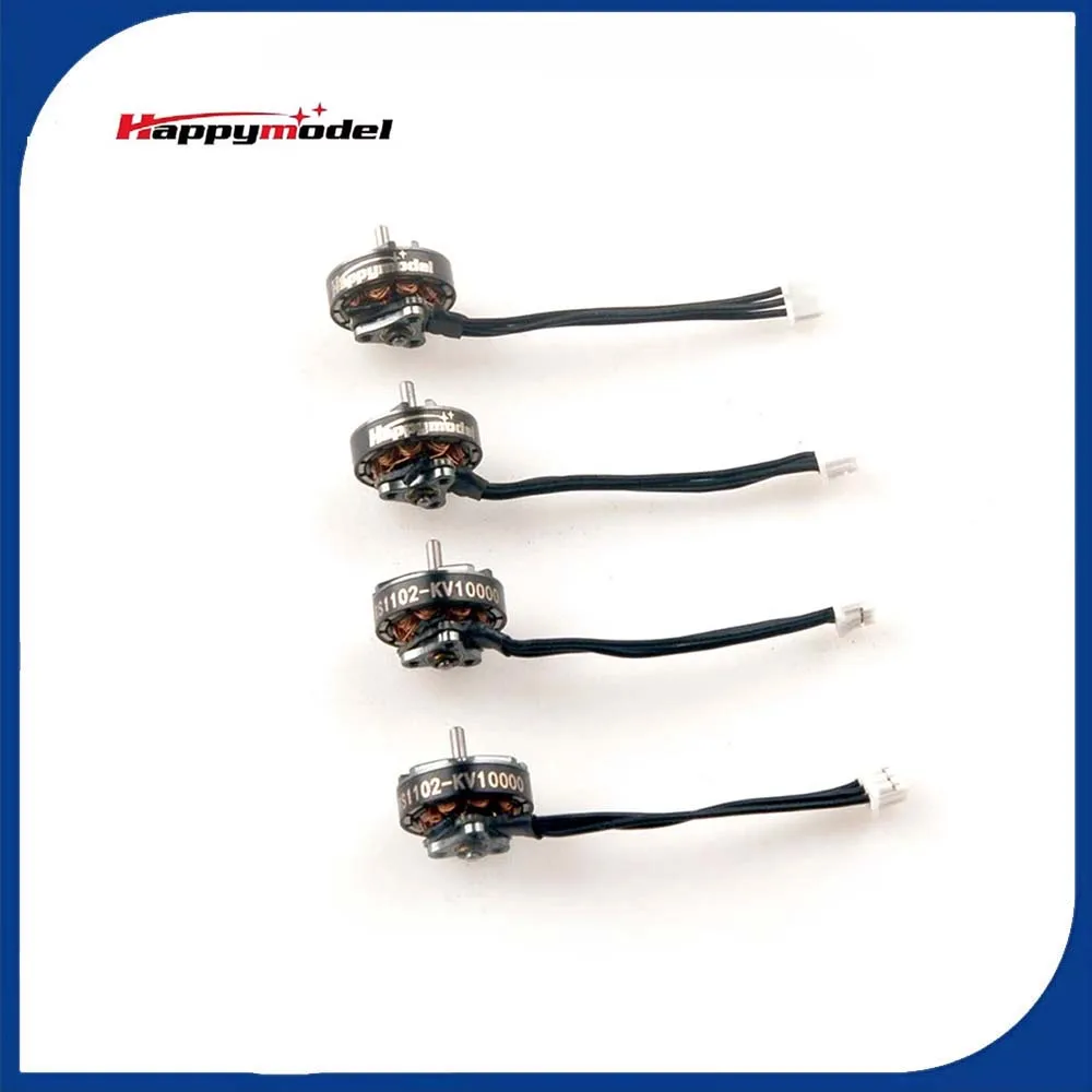 4PCS HappyModel RS1102 Brushless Motor Set 10000KV 13500KV 2S 9N12P 1 ...