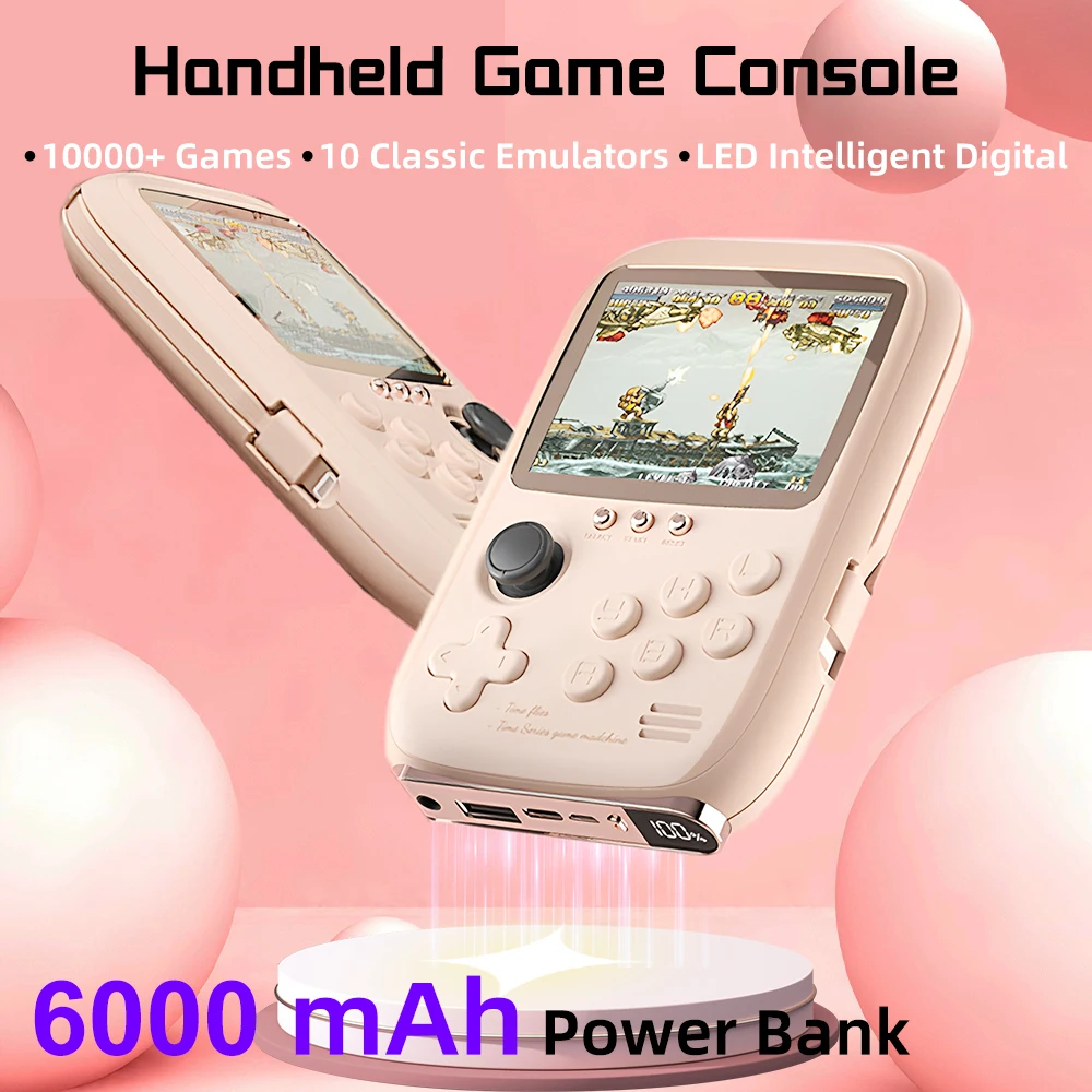 DY19-Game-Power-Bank-Retro-Console-10000-Classic-Video-Games-6000mAh ...