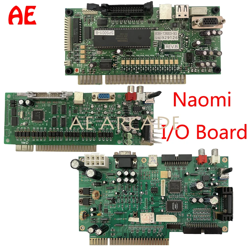 Sega-Naomi-Arcade-IO-Board-Jamma-Converter-Board-Jamma-JVS-Board-PCB ...