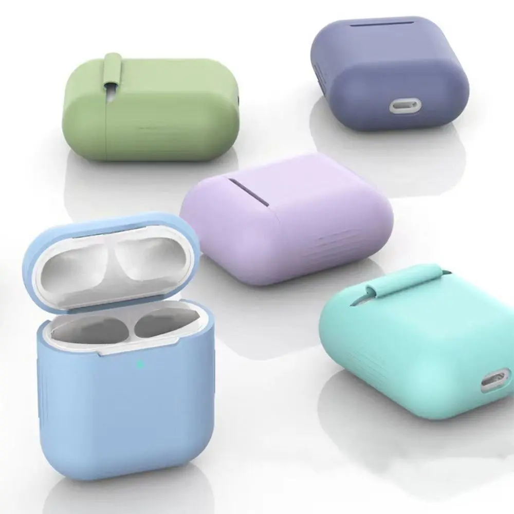 Soft-Silicone-Cases-for-AirPods-1-2-Protective-Case-Luxury-Wireless ...
