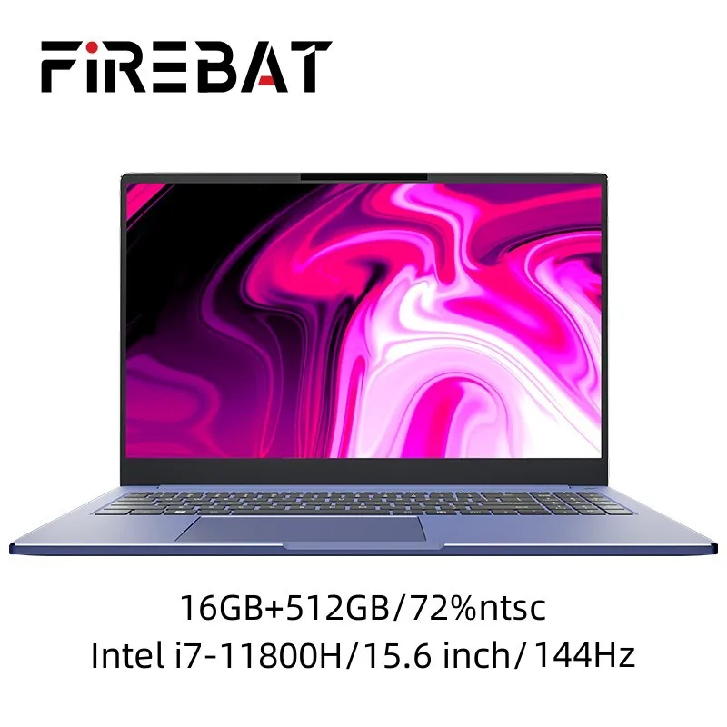 FIREBAT-ordenador-port-til-ultradelgado-U5E-Laptop-Intel-i7-11800H ...