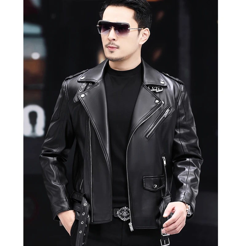 Men-Faux-Leather-Coat-Zipper-Overcoat-Motor-Jacket-Mens-Bomber-Jackets ...