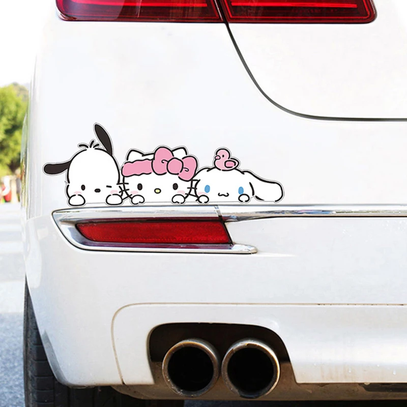 Sanrio-Hello-Kitty-Car-Sticker-Car-Handle-Protective-Film-3D-Cute-Car ...