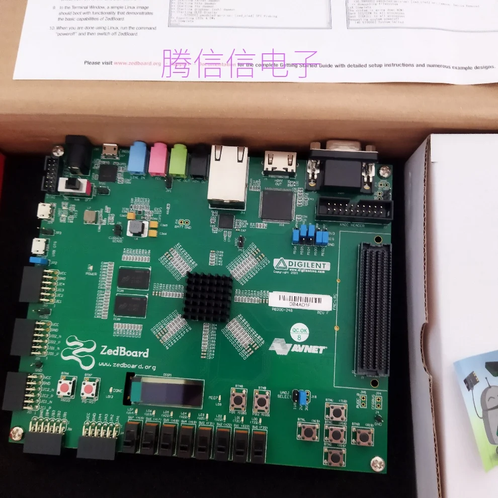 Now 410-248 Development Board ZedBoard Zynq-7000 Xilinx All A low-cost ...