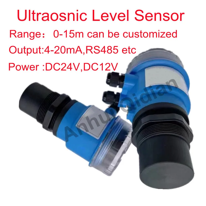 0-5m-range-Non-contact-Nylon-Material-Ultrasonic-level-sensor-4-20ma ...