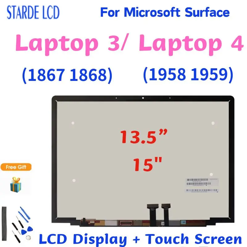 Original-For-Microsoft-Surface-Laptop-3-1867-1868-LCD-Display-Touch ...