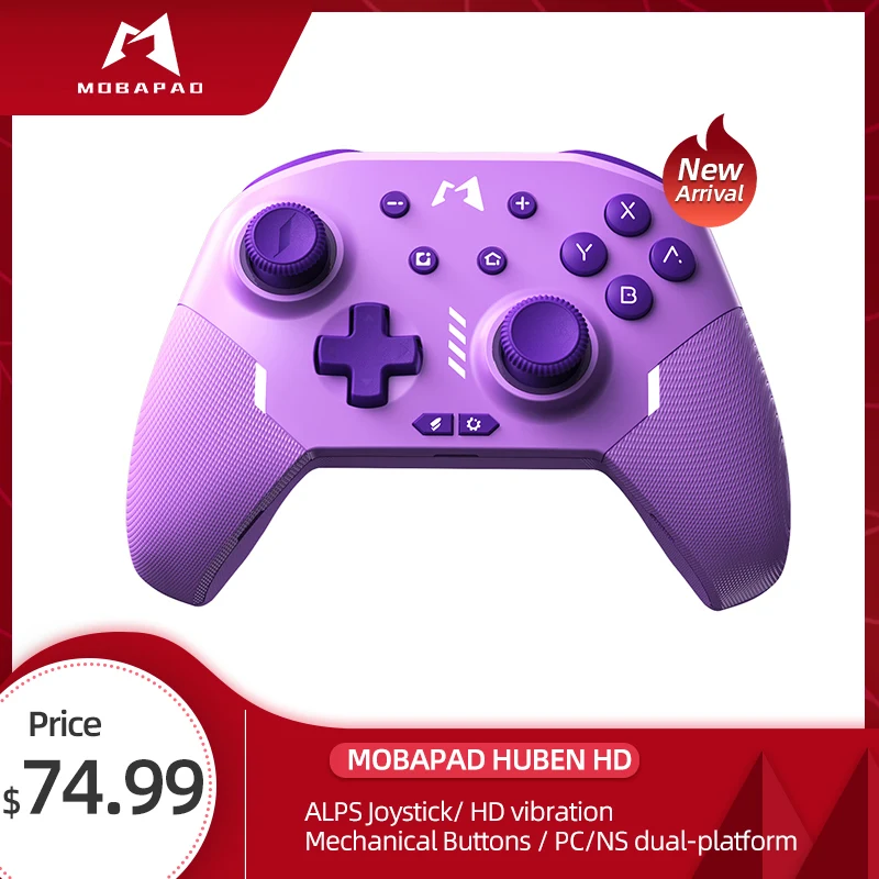 Mobapad ใหม่ Huben กลไก M9 Elite Gamepad HD vibration Controller รองรับ ...