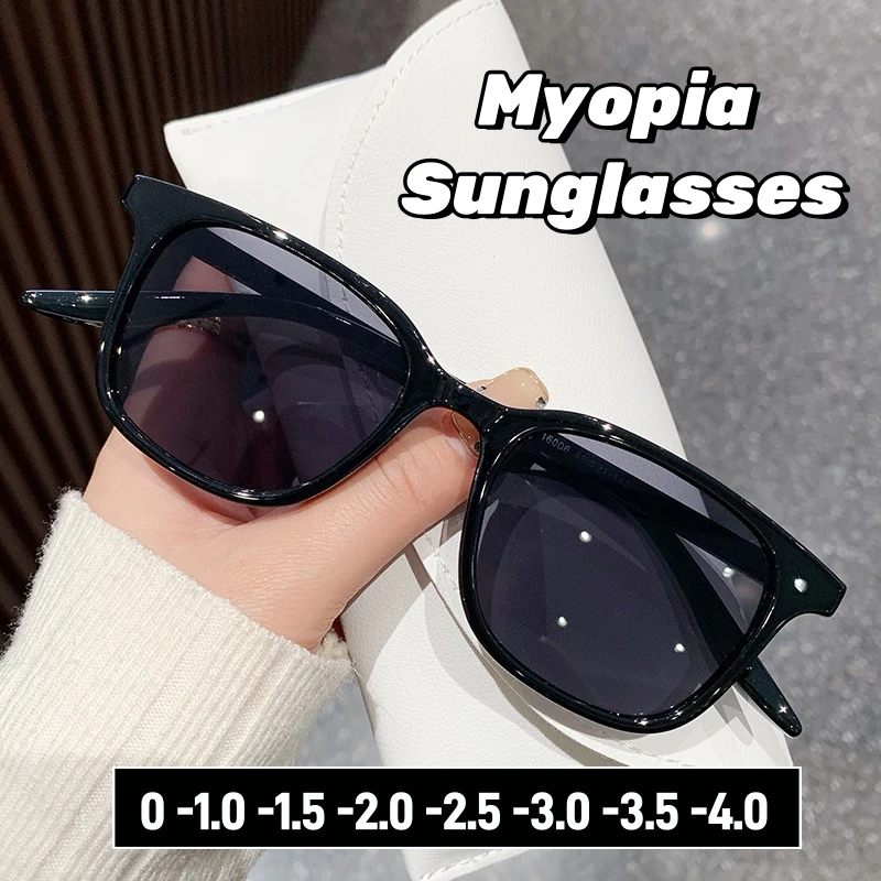 New-Style-Myopia-Sunglasses-Retro-Small-Frame-Women-Sun-Shades ...