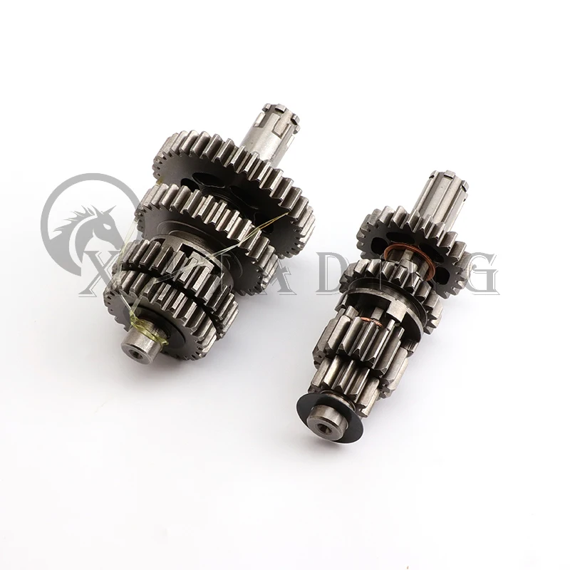110cc 125cc Motorcycle Transmission Gear Box Main Counter Shaft For ...