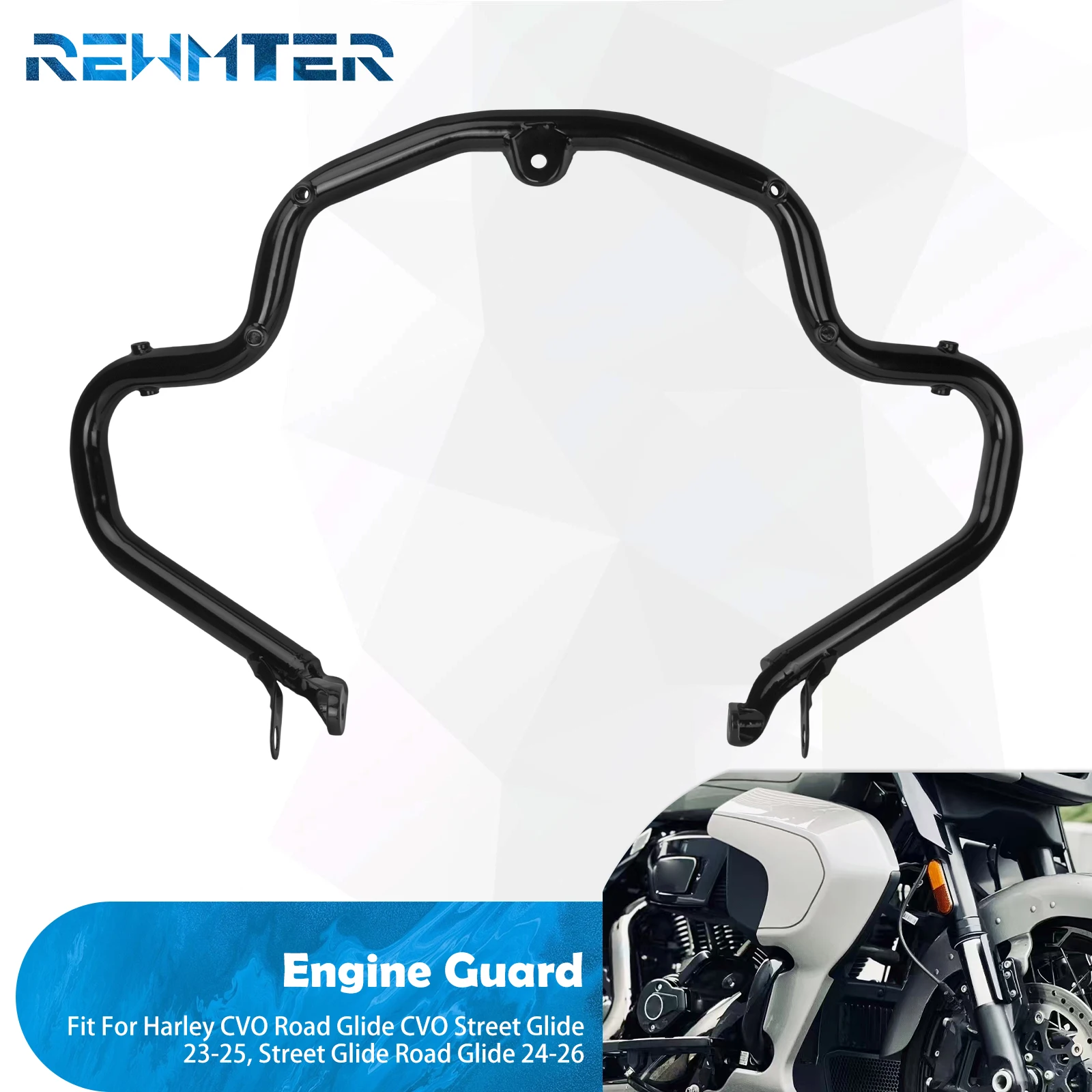 Motorcycle Fairing Lowers Engine Guard Highway Crash Bar Falling Bumper ...