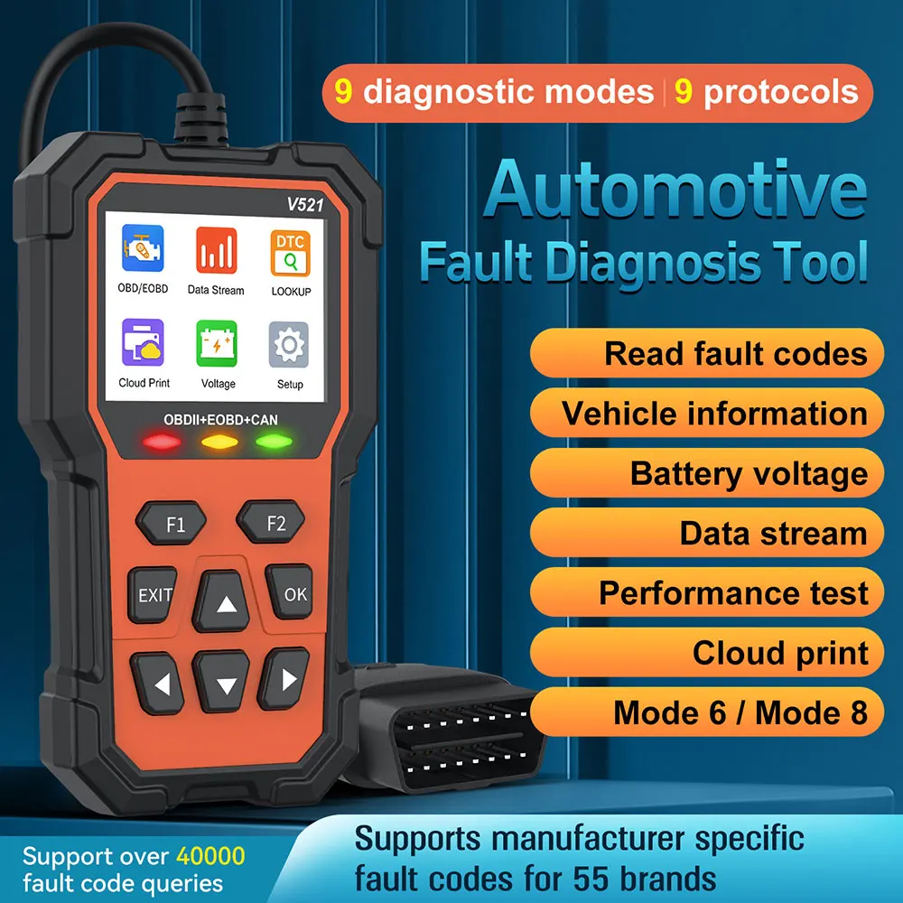 V521-OBD2-EOBD-Diagnostic-Scanner-Tools-Code-Reader-Clear-Engine-Fault-Light-Live-Data-Support ...