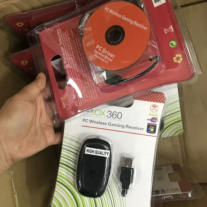 Black-PC-Wireless-Gaming-USB-Receiver-for-Xbox-360-XBOX360-Wireless ...