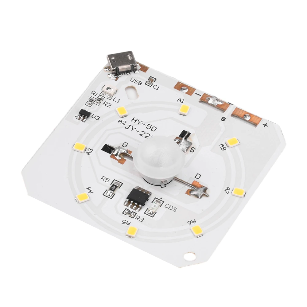 PIR-Motion-Sensor-LED-Human-Body-Infrared-Induction-Light-Circuit-Board ...