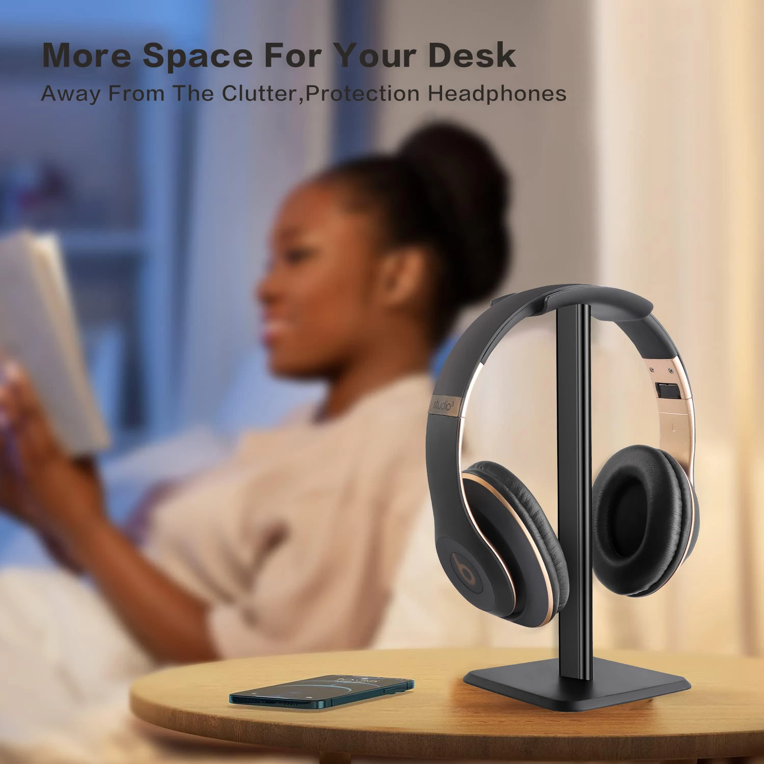 Headphone-Stand-Desktop-Headset-Holder-Desk-Earphone-Stand-for-All ...