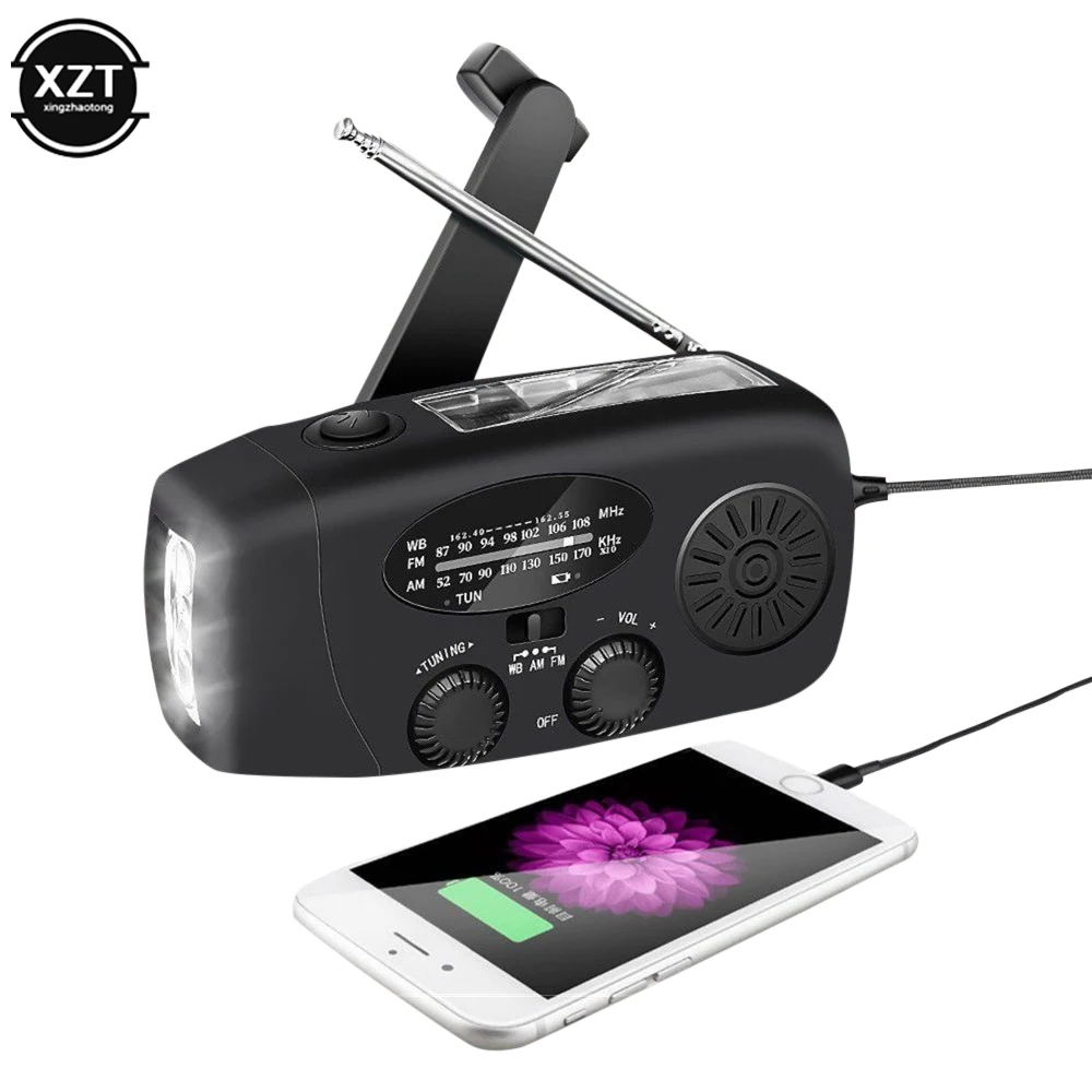 Multifunctional-Hand-Radio-Solar-Crank-Dynamo-Powered-AM-FM-NOAA ...